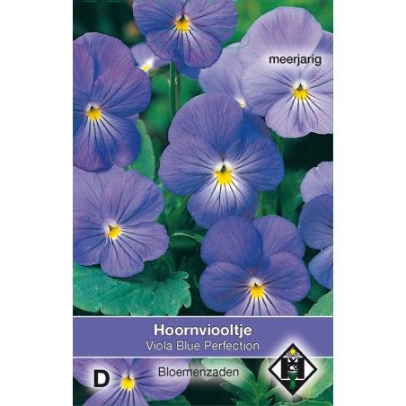 Viola cornuta 'Blue Perfection' -seeds-